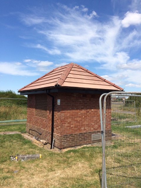 New Tiled Roof for United Utilities Pump House, near Blackpool ...