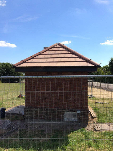 New Tiled Roof for United Utilities Pump House, near Blackpool ...
